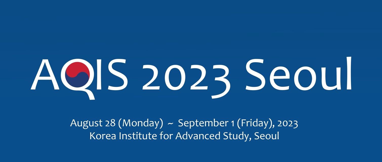 Long + short talks accepted by AQIS 2023! | Wang Research Group