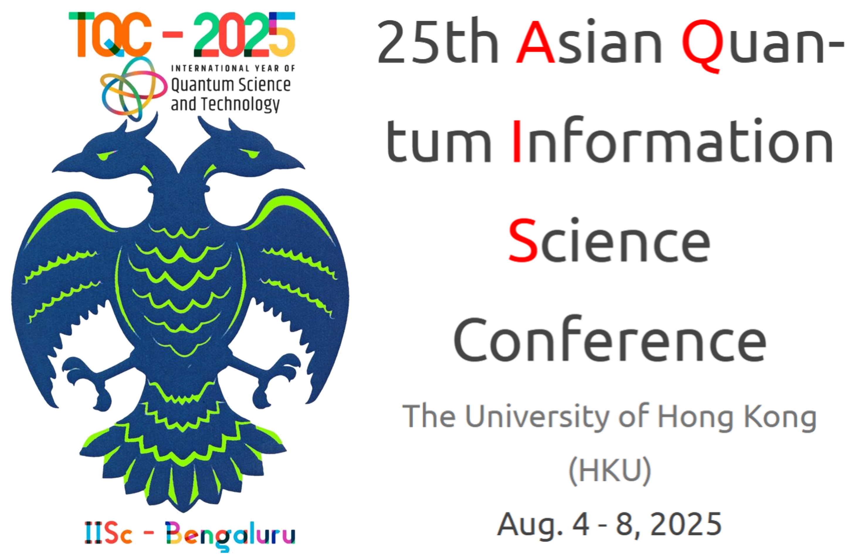 Paper accepted by TQC 2025 and AQIS 2025! | Wang Research Group